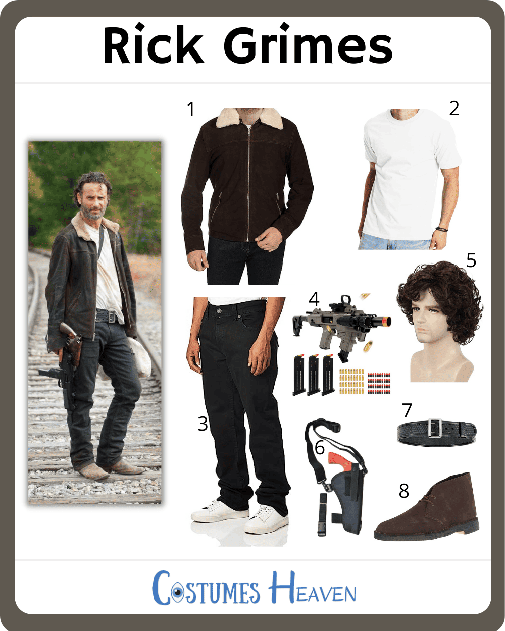 DIY Rick Grimes Costume Ideas [2023] For Cosplay & Halloween