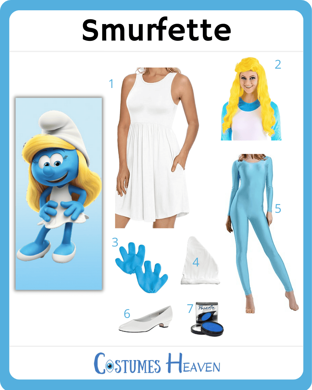 DIY Smurfette Costume Ideas [2023] For Cosplay & Halloween